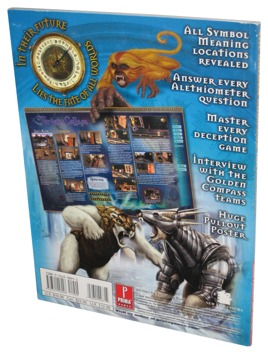 The Golden Compas Prima Games Officiel Guide de Stratégie Livre | eBay