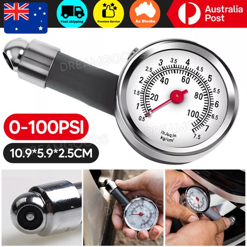 Tire Pressure Guage Car Bike Truck Car Tester Tyre Gauge Auto Dial AU ...
