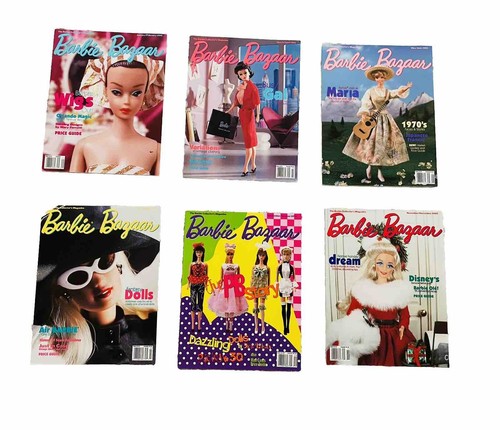 BARBIE BAZAAR MAGAZINES Year 1995 Vintage Lot of 6 Complete Year | eBay
