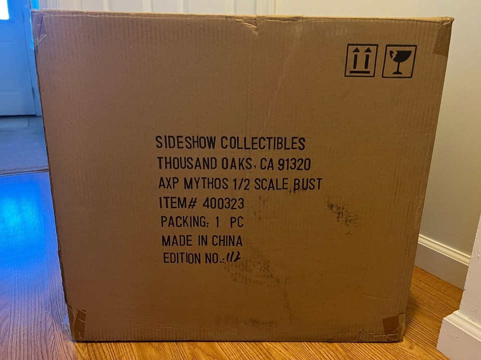 SIDESHOW ALIEN Xenomorph Parasite Mythos Legendary Scale Bust #112/200 ...