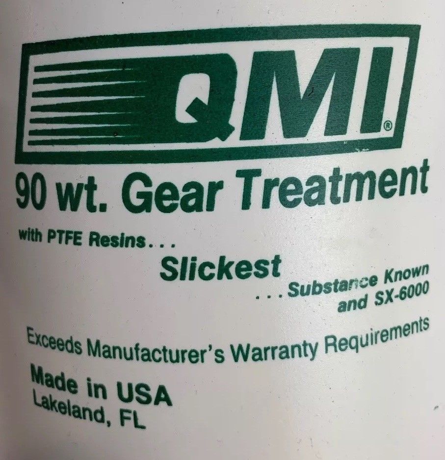 QMI 90 wt. Gear Box Treatment With PTFE, 1 gallon | eBay