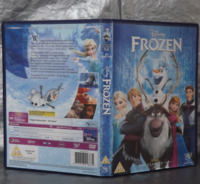 Frozen DVD 2013 Film Rated PG Adventure Comedy Animation 98 Minutes ...