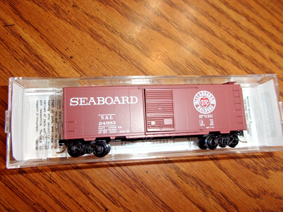 Micro-trains a 20640 N-scale Seaboard Air Line Boxcar #24883 | eBay