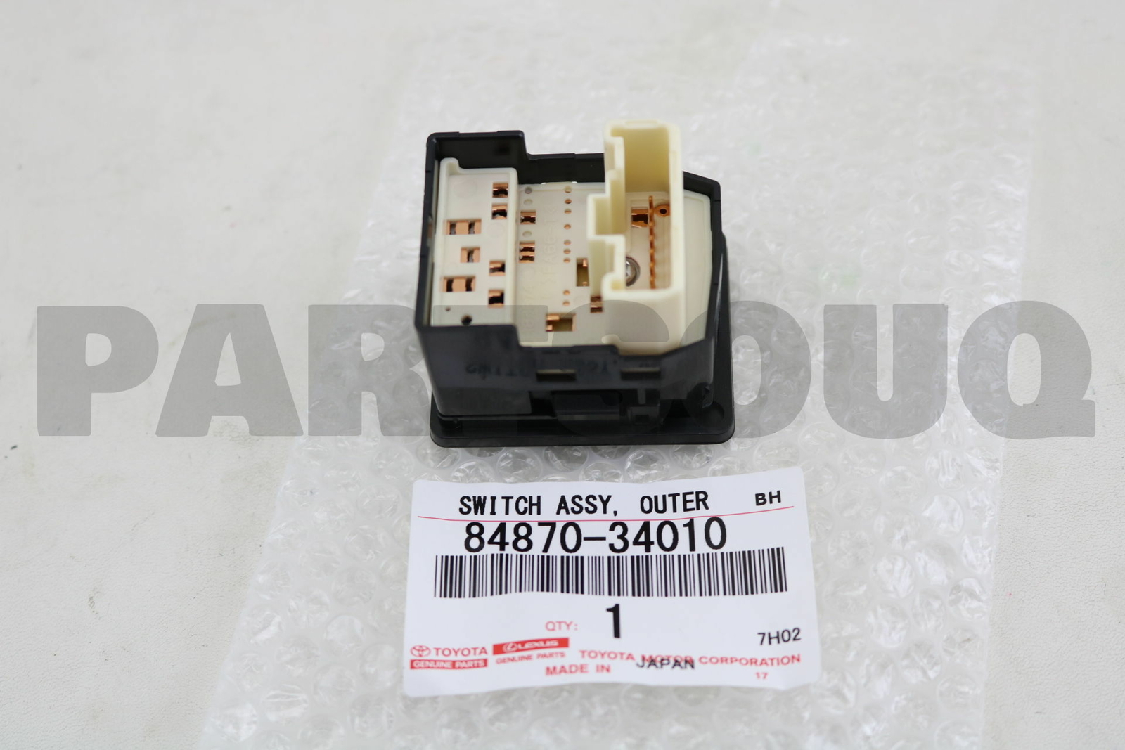 8487034010 Genuine Toyota SWITCH ASSY, OUTER MIRROR 84870-34010 | eBay