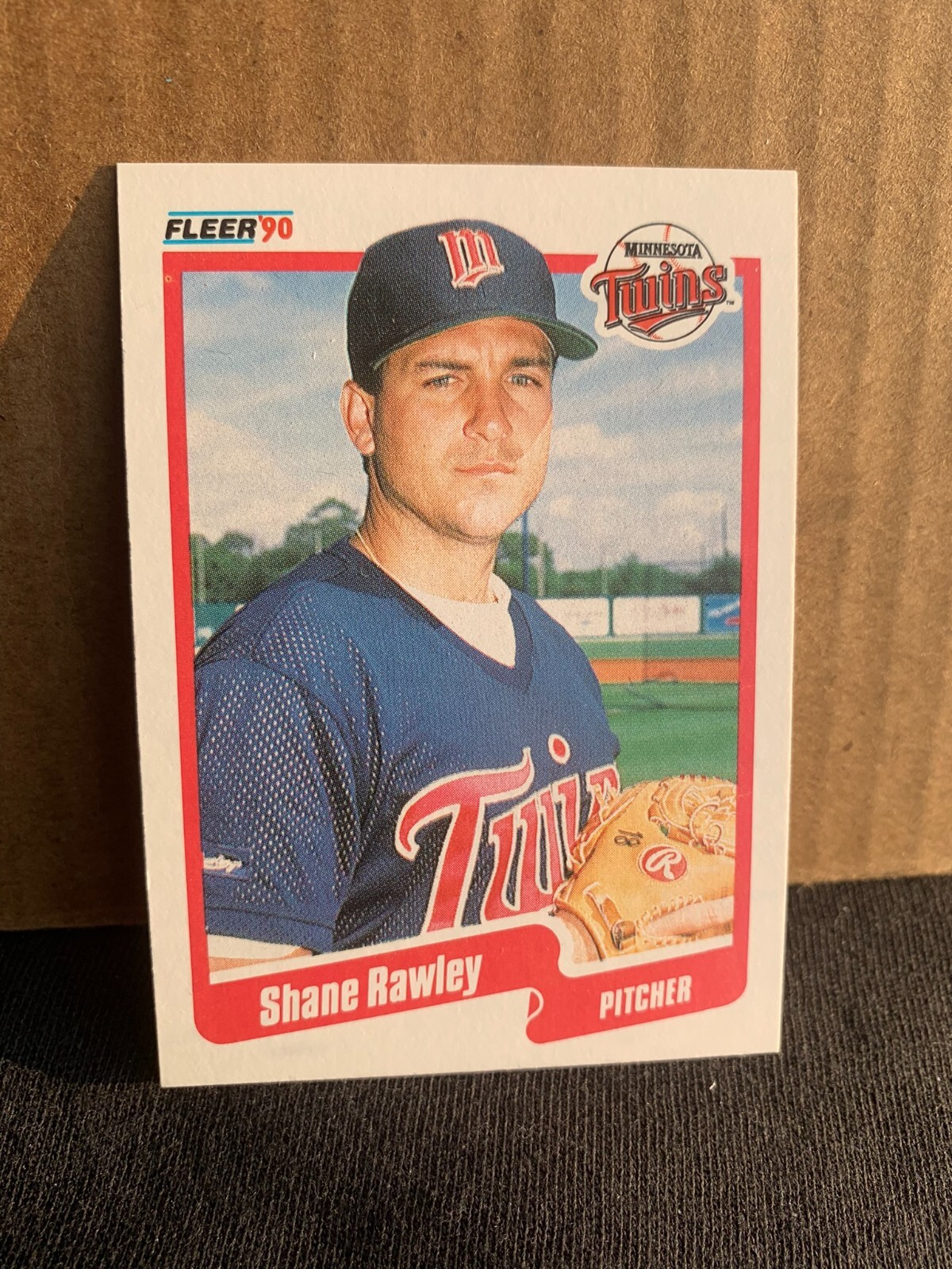 1990 Fleer Baseball Card Minnesota Twins Shane Rawley | eBay
