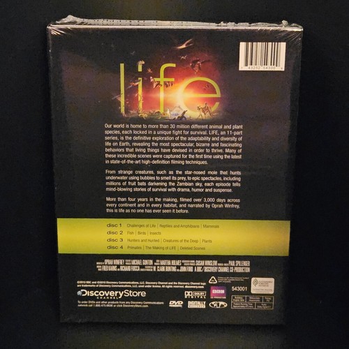 Life (Narrated by Oprah Winfrey) (DVD, 2009) 883929131778| eBay