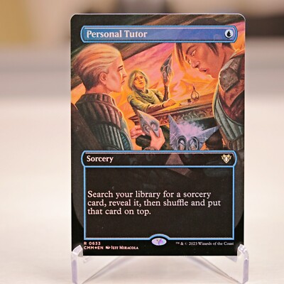 Personal Tutor Borderless #633 | CMM Commander Masters | MTG | Ships ...