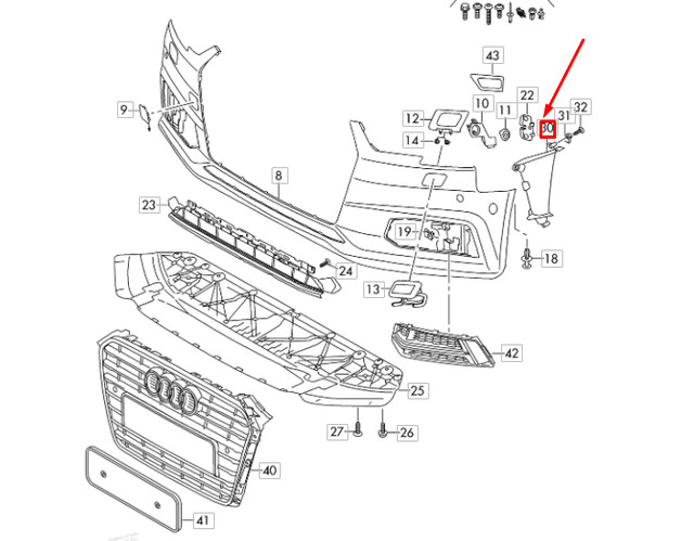 2017-2019 A4 S4 Audi Left Air Duct 8W0121763A OEM for sale online | eBay