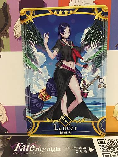 Minamoto no Raiko Stage 2 Lancer Star 4 FGO Fate Grand Order Arcade ...