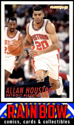1994 Fleer #67 Allan Houston Detroit Pistons | eBay