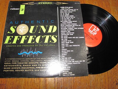 SOUND EFFECTS VOLUME 3 - EKS 7253 ELEKTRA RECORDS LP | eBay