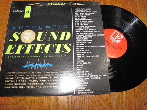 SOUND EFFECTS VOLUME 3 - EKS 7253 ELEKTRA RECORDS LP | eBay
