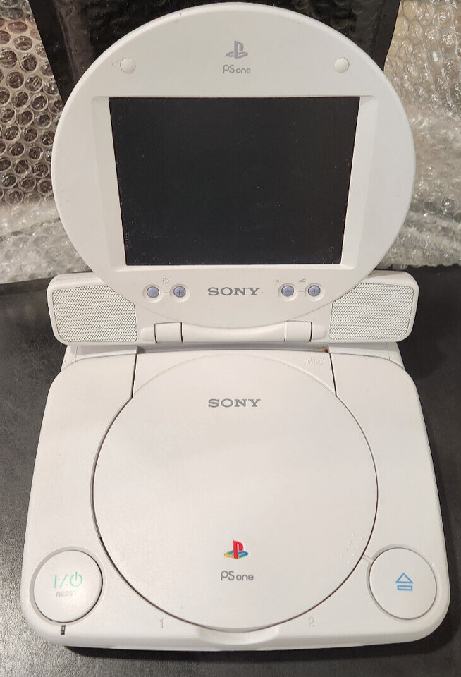 PlayStation 1 PSOne PS1 Console & LCD Screen SCPH-131 screen PCPH-101 ...