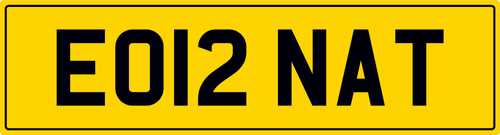 😎 NAT 😎 NATS NATALIE NATHAN NUMBER THEME PRIVATE REGISTRATION PLATE ...