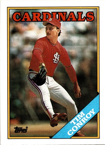1988 Topps #658 Tim Conroy St. Louis Cardinals MLB Vintage Baseball ...