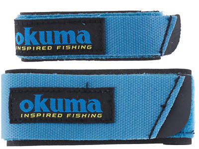 Okuma Neoprene Wraps Straps Secure Fishing Rods ( 2pk ) | eBay