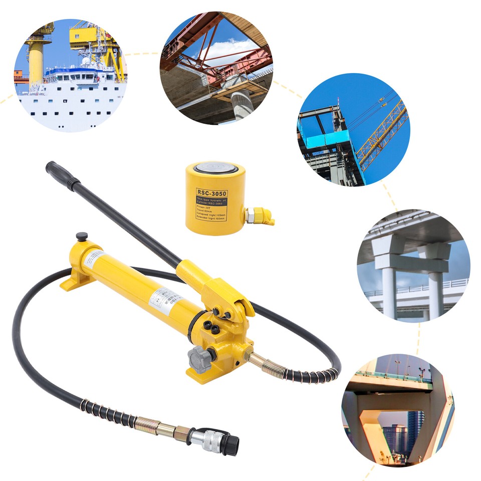 30 Ton Hydraulic Jack Porta Power Repair Kit Auto Shop Tool Lift Ram ...