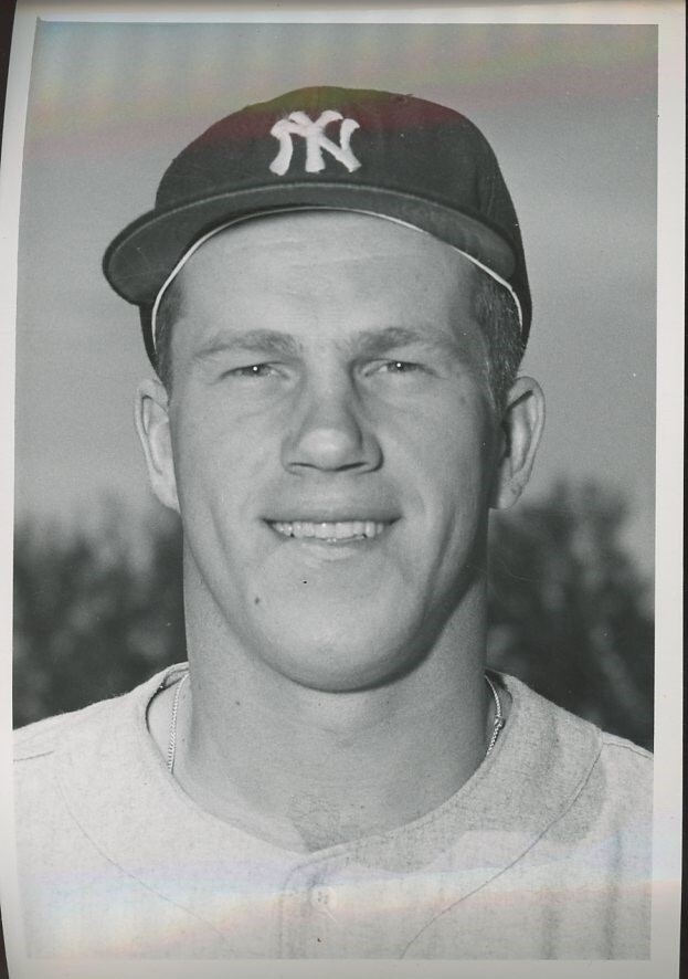 TONY KUBEK NEW YORK YANKEES 1960'S TEAM ISSUED 5X7 PHOTO | eBay