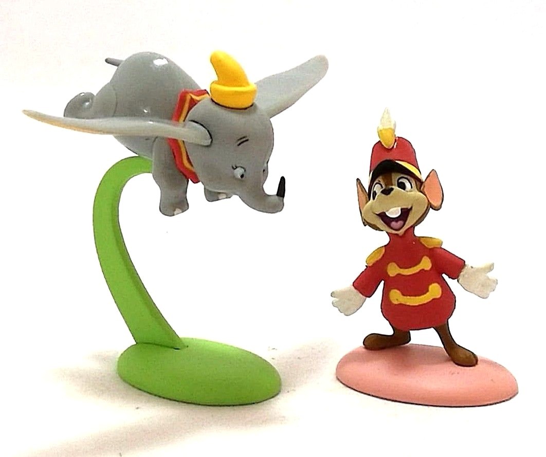 2Pcs Set Disney TOMY Japan Choco Party Egg Dumbo & Timothy Q Mouse ...