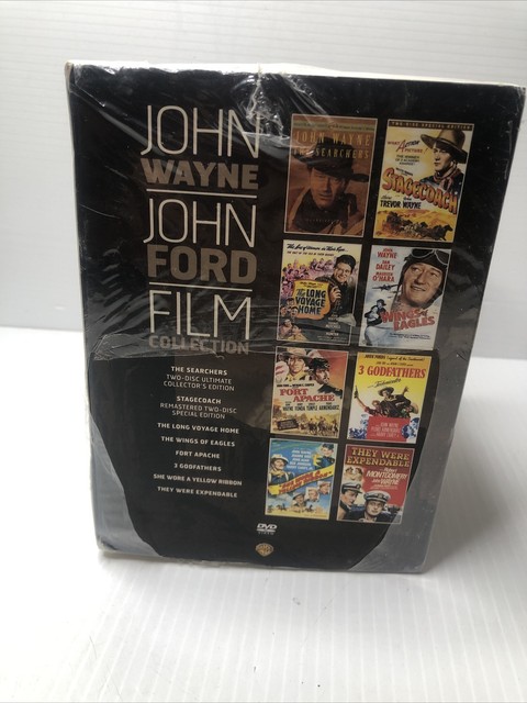 John Wayne - John Ford Film Collection (DVD, 2006, 10-Disc Set) for ...