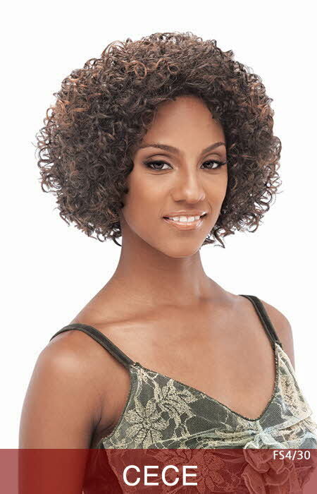 CECE - VANESSA SYNTHETIC SHORT CURLY STYLE WIG | eBay