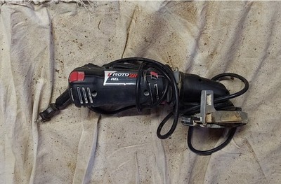 ROTOZIP WITH RIGHT ANGLE ATTACHMENT, GREAT FOR UNDERCUTTING BASEBOARD ...