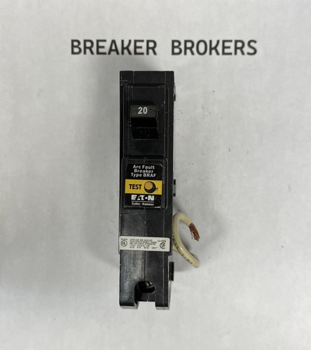 EATON BR120AF 20 AMP 1 POLE 120 VOLT ARC FAULT CIRCUIT BREAKER SHIPS ...