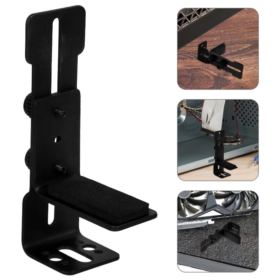 Graphics Card Vertical Mount Gpu Mounting Kit Brace Computer Cooling ...