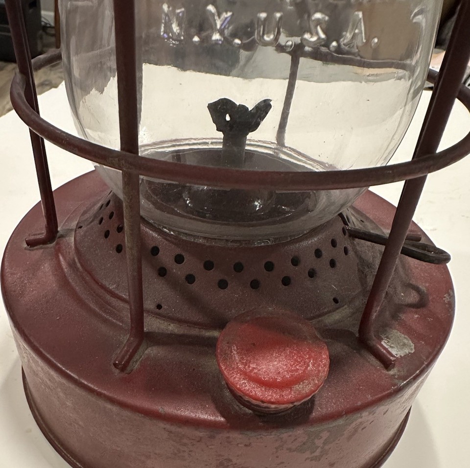 VTG Little Wizard BELL SYSTEM Lantern EMBURY 500 Warsaw Dietz LOC-NOB ...