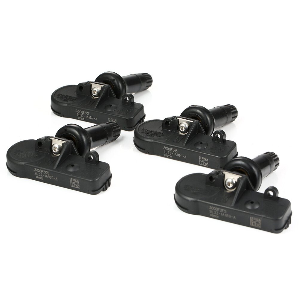 TPMS Set of 4 For Ford Motorcraft F-150 Tire Pressure Sensor TPMS DE8T ...