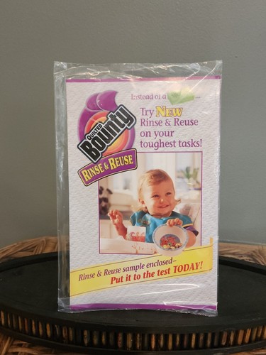 Quilted Bounty Rinse & Reuse Sample Vintage 1990's | eBay