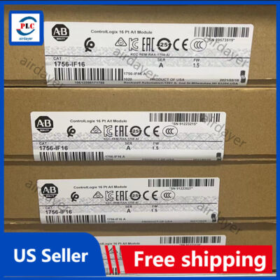 New Factory Sealed AB 1756-IF16 / A ControlLogix 16 Pt Input Module ...