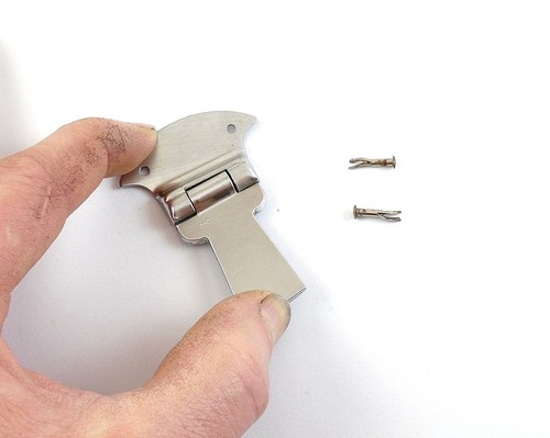 VINTAGE SINGER FEATHERWEIGHT 221 SEWING MACHINE CARRY CASE LATCH CLASP ...