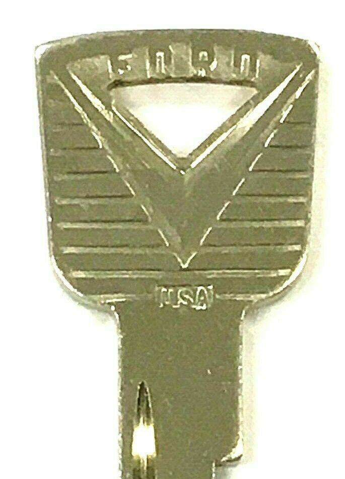 1 1959-1960 Edsel H27 Key Blank New Original Ford Ignition & Door Key ...