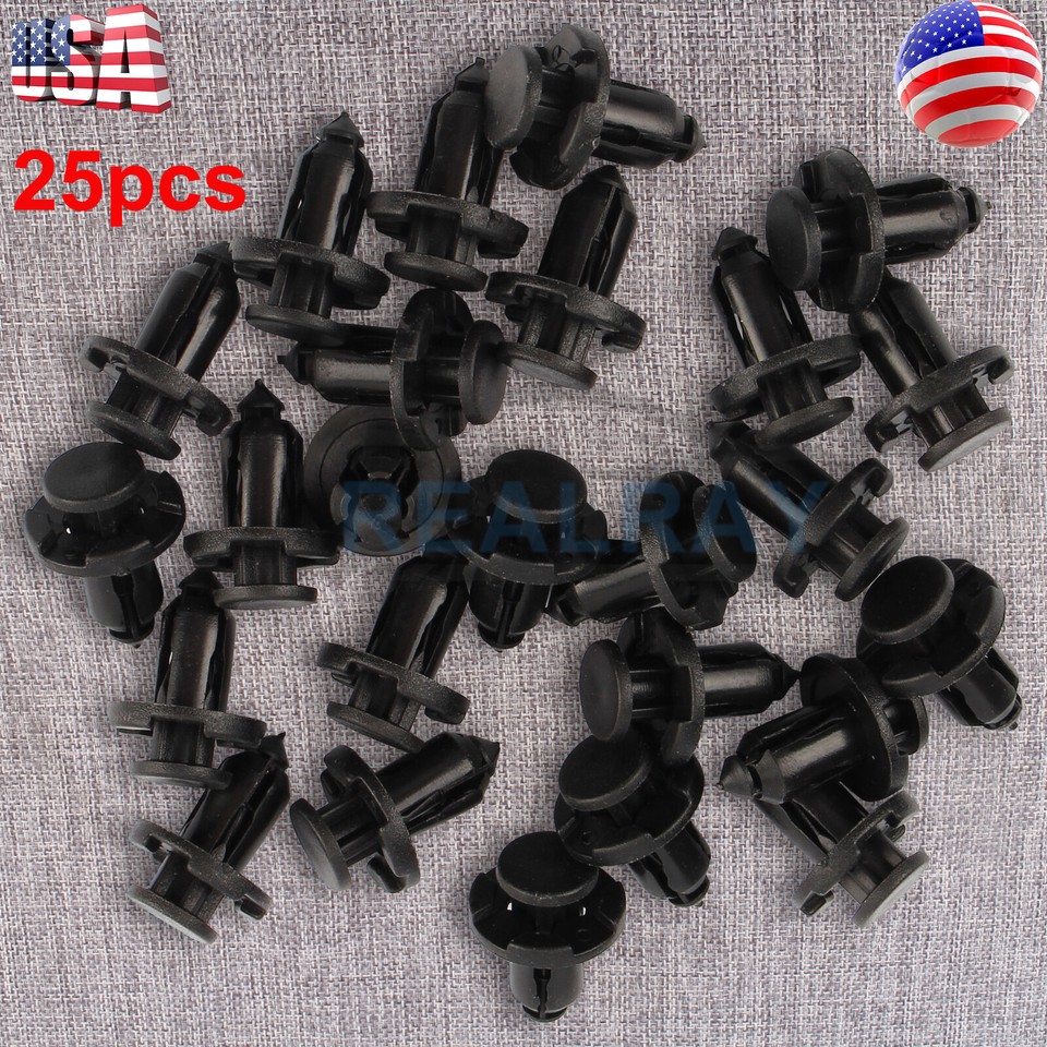25x Bumper Fender Clip Retainer For 10mm Hole Subaru BRZ Ascent Outback ...