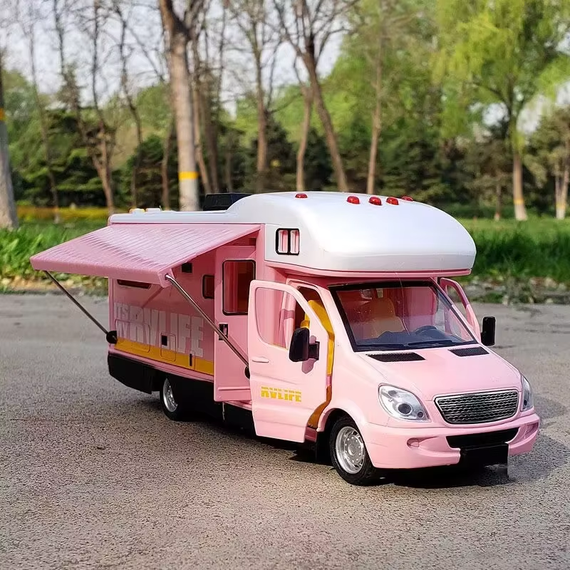 1:28 Diecast Luxury RV Recreational Vehicle Car Model Metal Toy ...