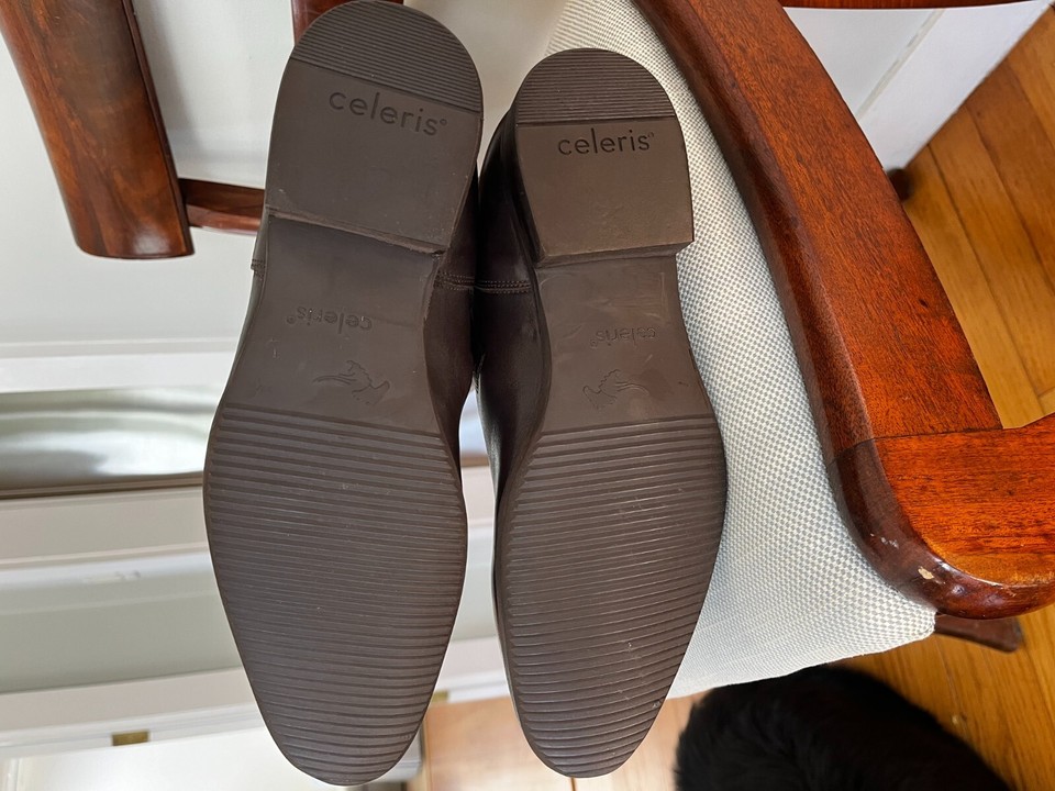 Celeris Dressage Boots Chocolate Brown | eBay