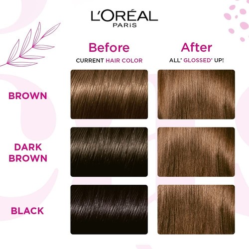 L'Oreal Paris Casting Cr me Gloss Hair Color 532 salted caramel 100g ...