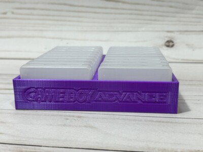 Game Boy Advance GBA Game Holder Tray Storage Fits Clear Cases | eBay