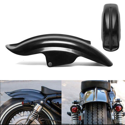 Universal Black Motorcycle Rear Mudguard Fender Protector For Harley ...