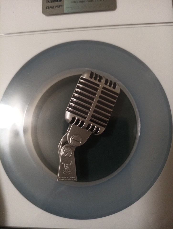 2025 2oz Silver Cameroon Jazz Soul Mic. MS 70. RARE Pop 25 | eBay