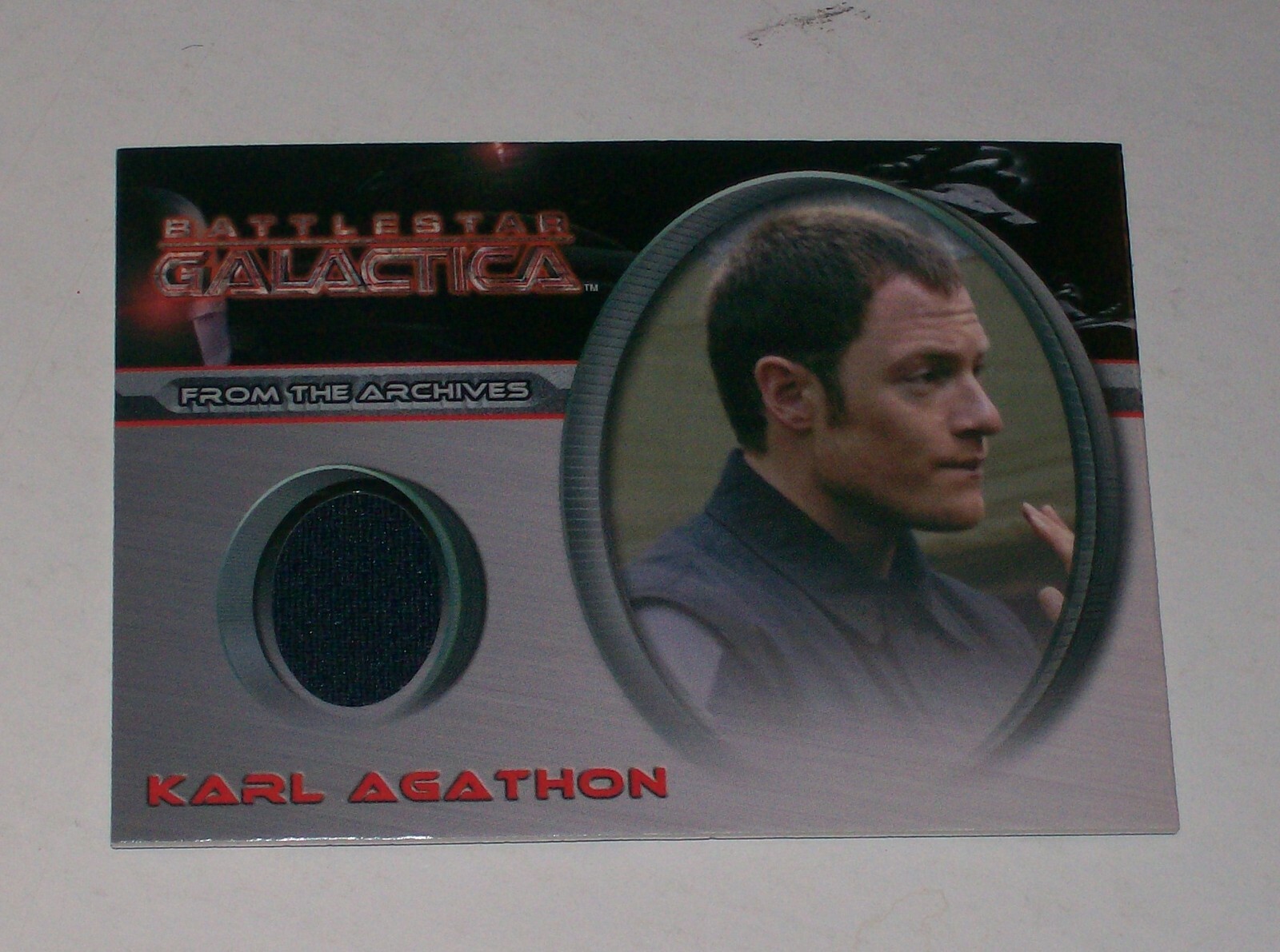 BATTLESTAR GALACTICA: Costume Card CC 33 Karl Agathon | eBay