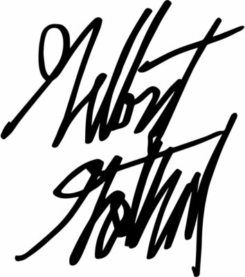 Gilbert Gottfried autograph signature vinyl decal sticker comedy ...