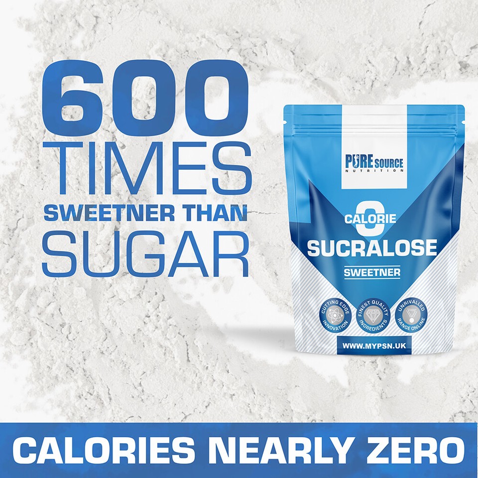 100% Pure Sucralose Powder Zero Calorie Sugar Free Sweetener for Baking ...