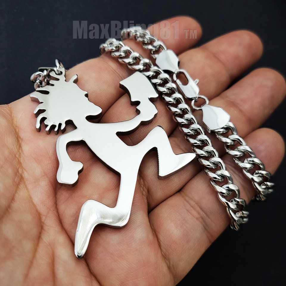 Hatchet Man Runner Pendant 6mm 24" 30" 36" Stainless Steel Cuban Chain ...