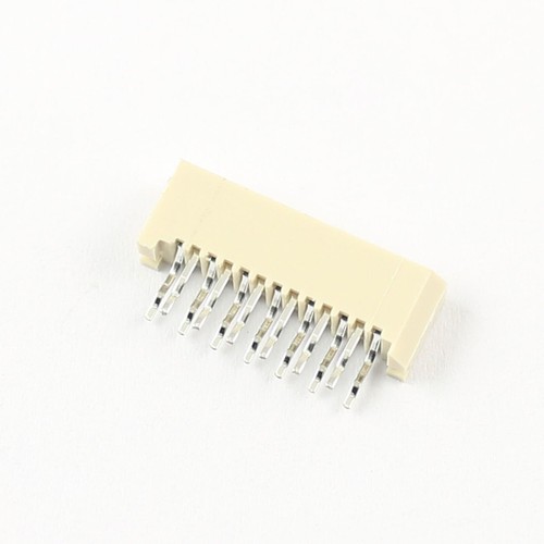 10Pcs FPC FFC 1mm 1.0mm Pitch 13 Pin Dual Contact Straight Ribbon Flat ...