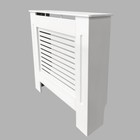 Radiator Cover White Modern Traditional Wood Grill Cabinet Furniture ...