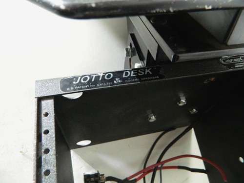 Jotto Desk Police Console Desk Center Mount w/ Precision Laptop Mount ...