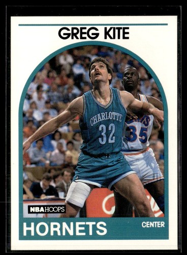 1989-90 Hoops Greg Kite Rookie Charlotte Hornets #202 | eBay