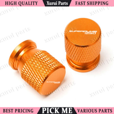 For KTM 1290 SUPERDUKE Wheel Tire Valve Caps Cover Durable Airdust ...